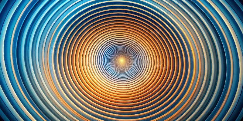 Spiral Circle Hypnosis Abstract Background Wave Swirl Illusion Effect ...