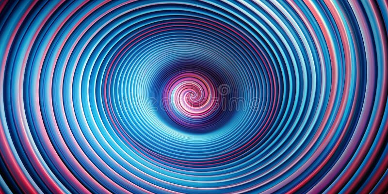 Spiral Circle Hypnosis Abstract Background Wave Swirl Illusion Effect Sound Effect Vibration ...