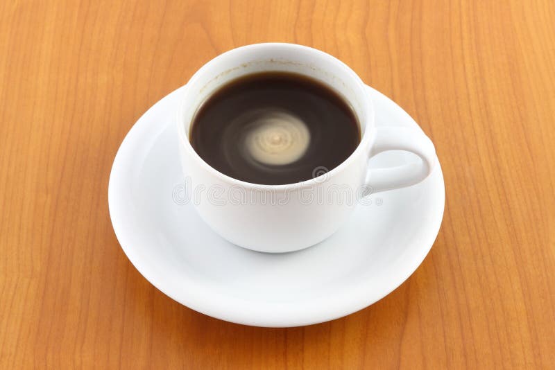 Spiral cream of coffee. stock photo. Image of delicious - 22371540