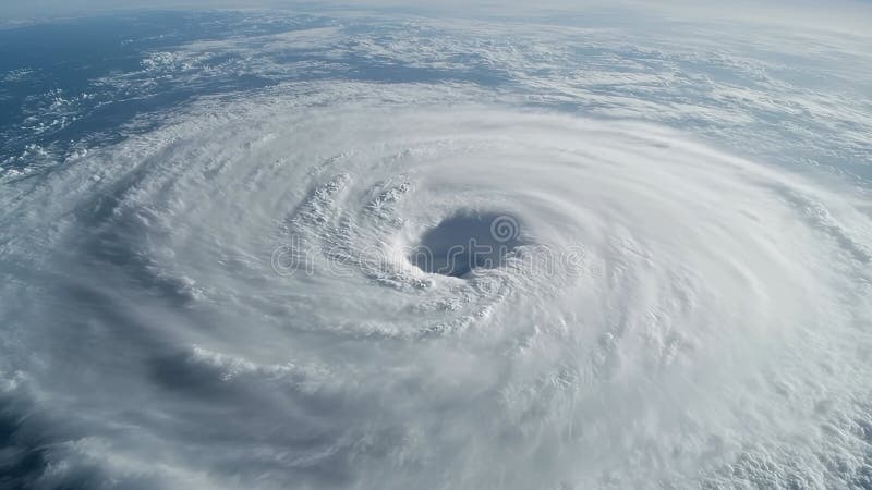 Spiral Cyclone Pattern: Vortex Structure, Cloud Rotation, Weather ...