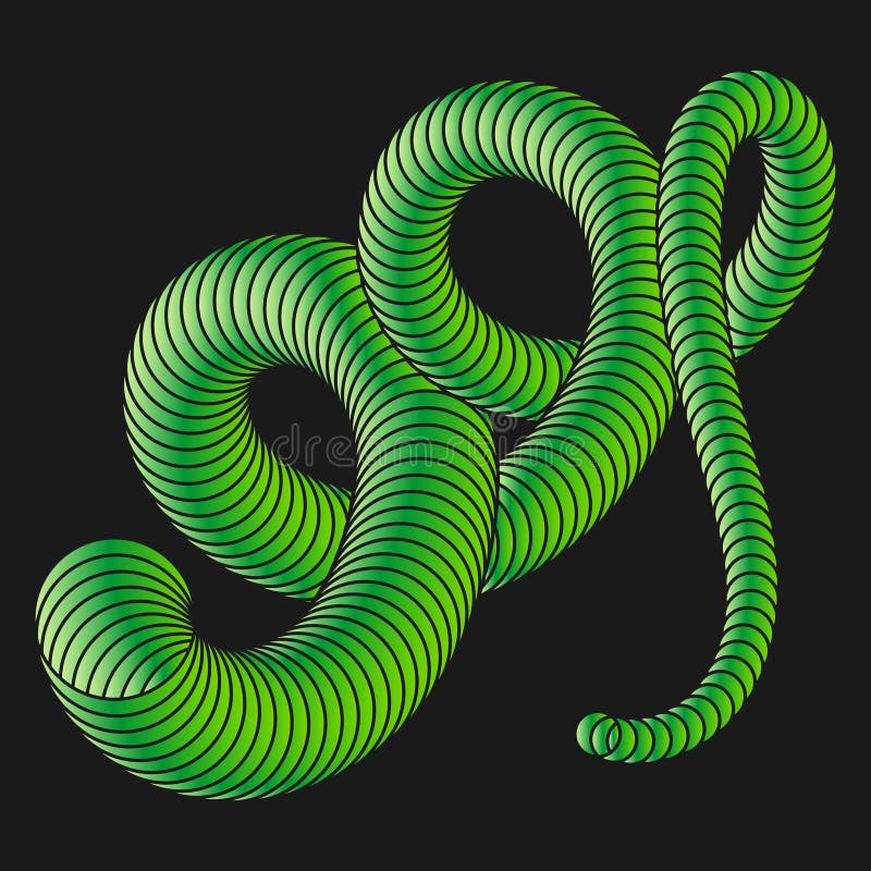 The Spiral. a Design Element for Creative Ideas Stock Vector ...