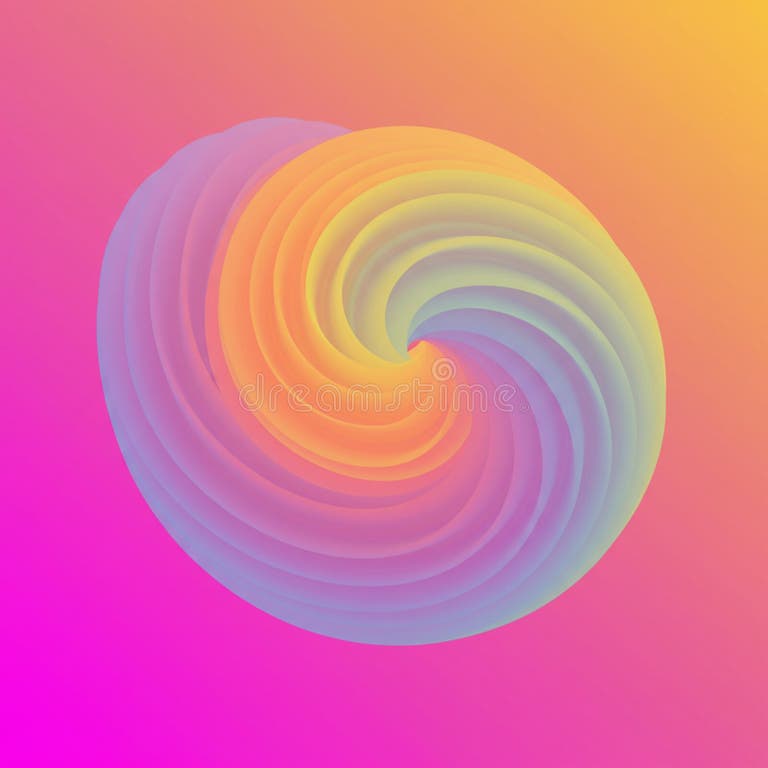 Spiral Design Featuring Interwoven Layers, Creating a Whirlpool Effect ...