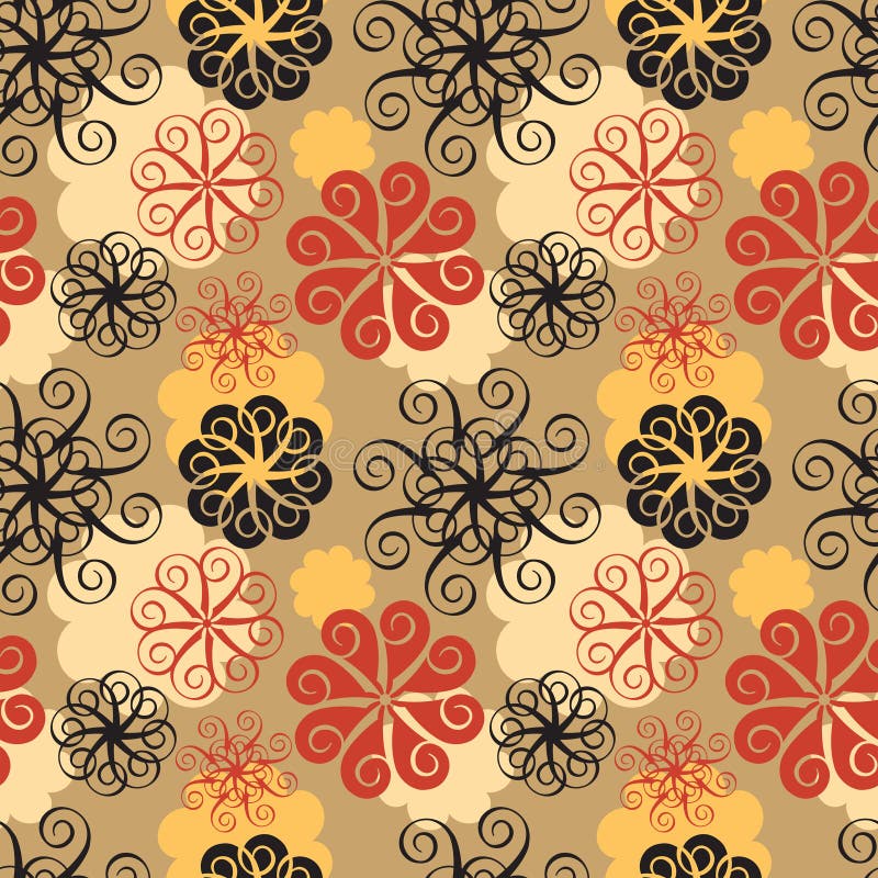 Curlicue Pattern stock vector. Illustration of flourishes - 32337990