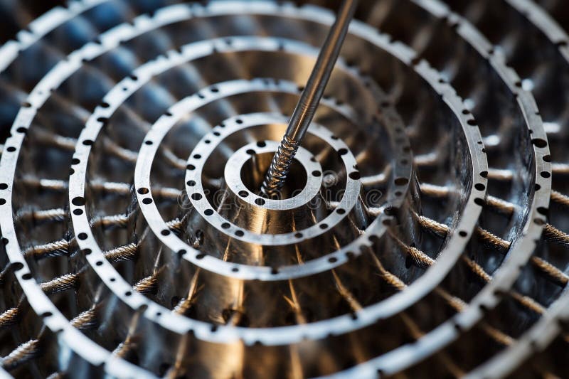 Spiral Formation of Metallic Spikes Creates an Intriguing Visual ...