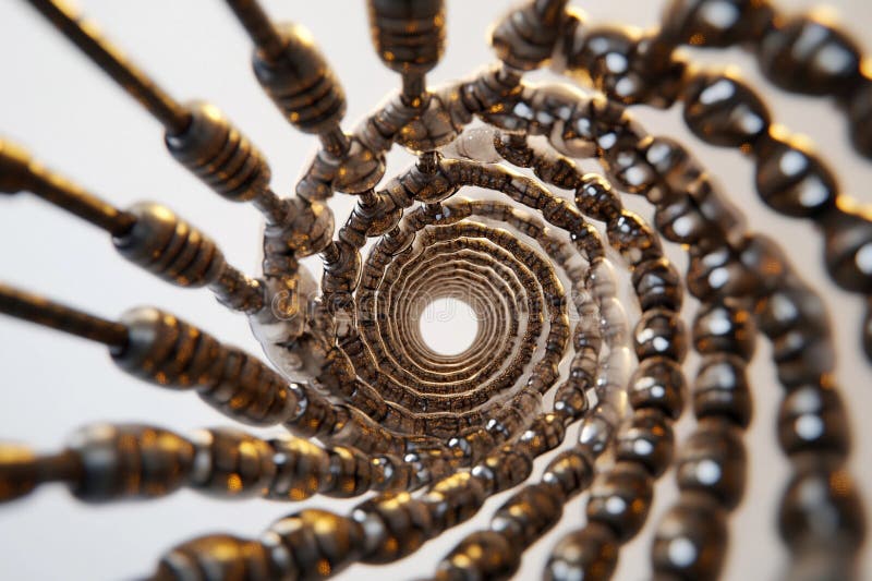 Spiral Formation of Metallic Spikes Creates an Intriguing Visual ...