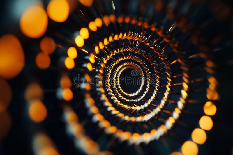 Spiral Formation of Metallic Spikes Creates an Intriguing Visual ...