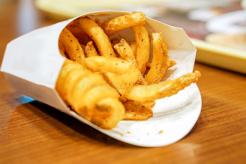 Spiral of french fries stock image. Image of burger - 110650691 Spiral of french fries stock image. Image of burger - 110650691
