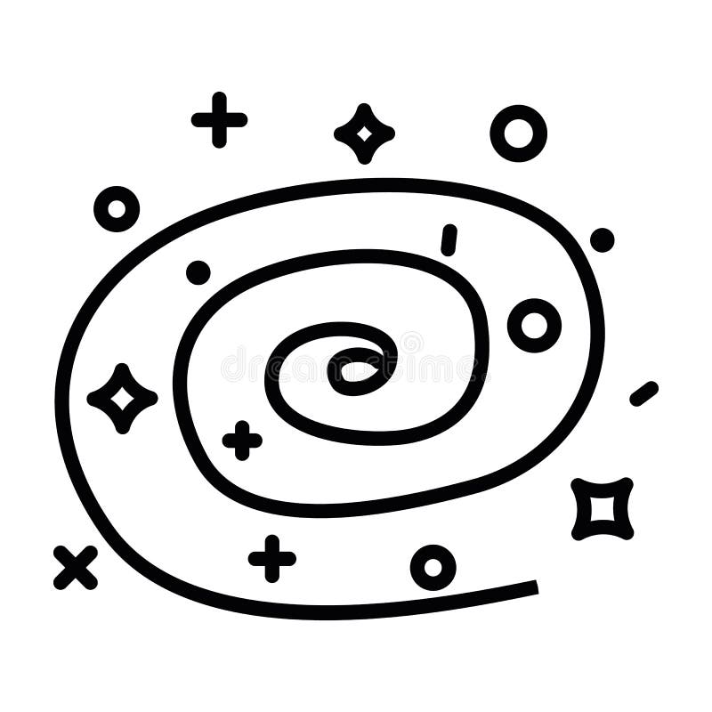 Galaxy Icon Sign And Symbol. Galaxy Color Icon For Website Design And ...