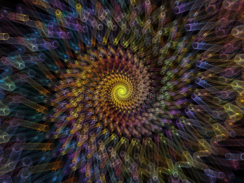 Spiral Composition stock illustration. Illustration of spin - 118030930