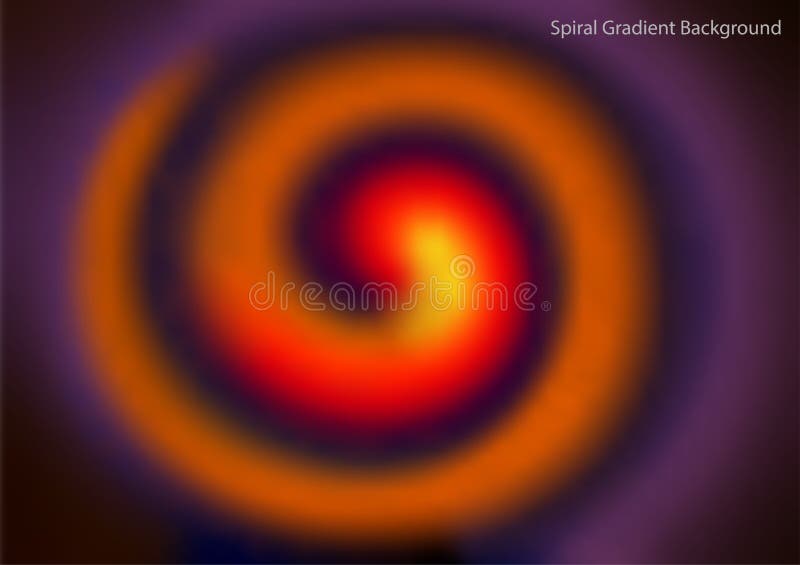 Spiral Gradient Blur Background Stock Illustration - Illustration of ...
