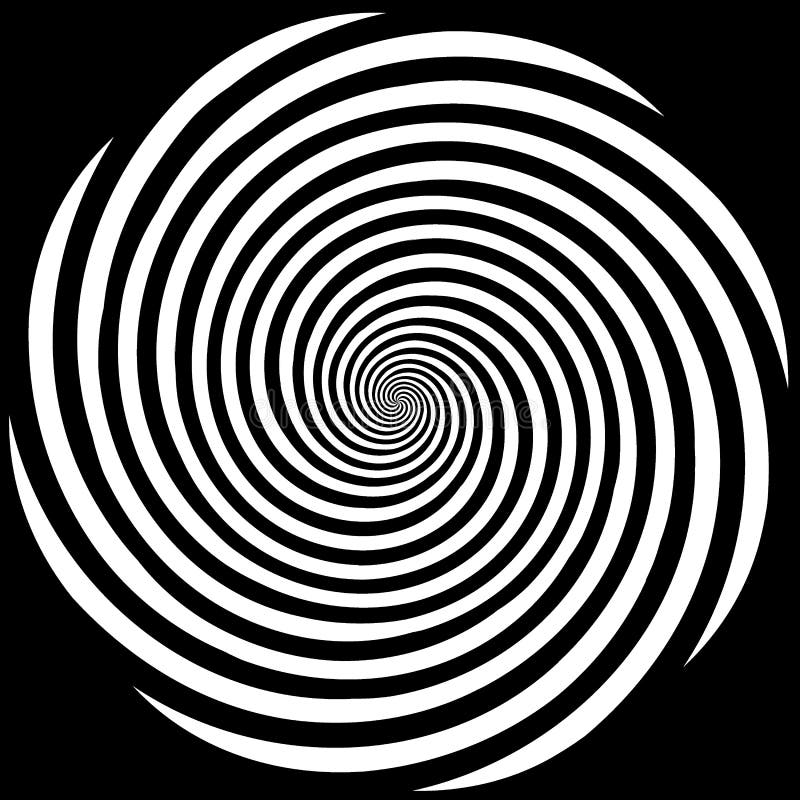 Spiral Hypnosis Design Pattern, Stress Stock Vector - Illustration of epicenter, disorient ...