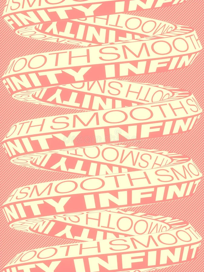 Spiral with Inscriptions on the Sides. Flat Graphics Style. Modern Art ...