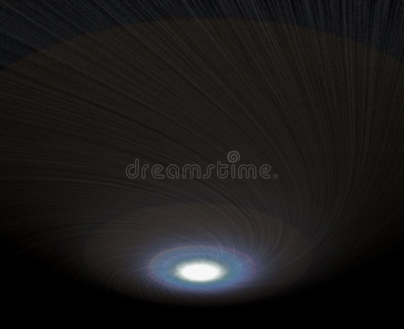 Spiral light beam stock illustration. Illustration of high - 3196545