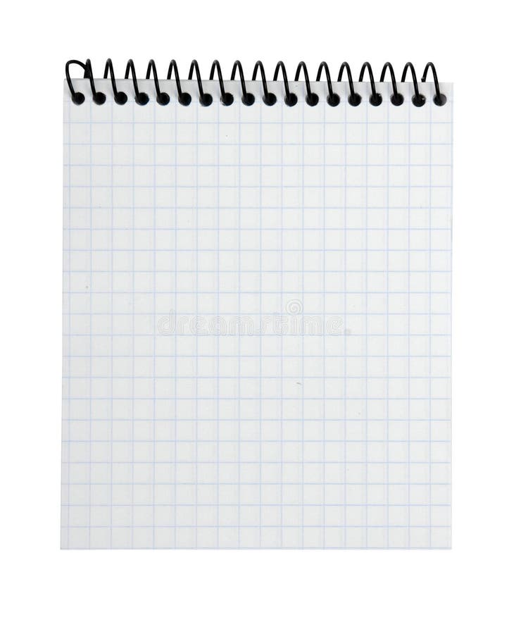 Lined Notebook Paper stock image. Image of book, administrative - 395495