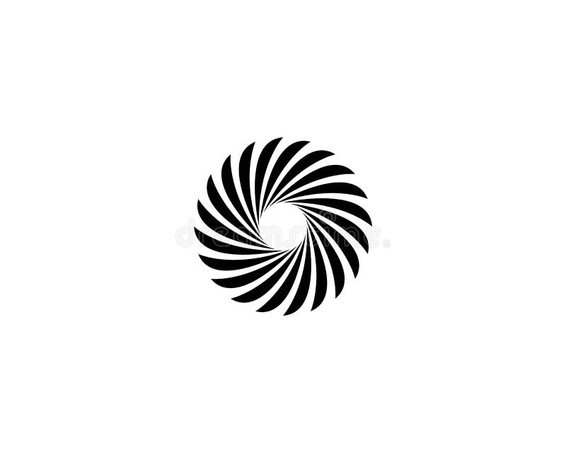 Spiral logo template stock vector. Illustration of beautiful - 136923970