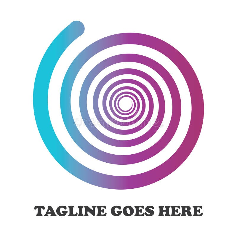 Spiral logo stock vector. Illustration of circular, concept - 278024533