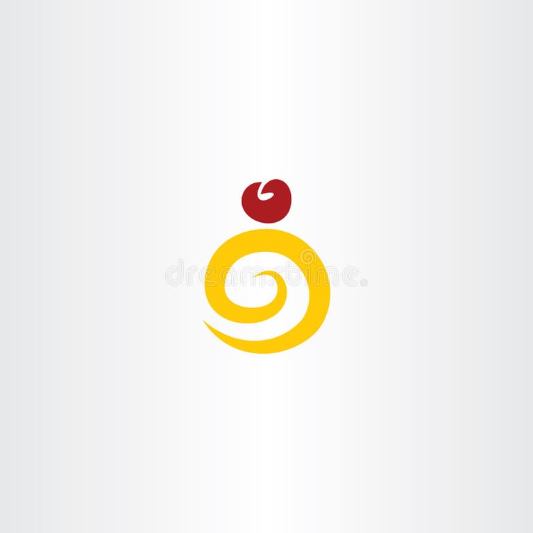 Spiral Man Icon Vector Logo Abstract Symbol Stock Vector - Illustration ...