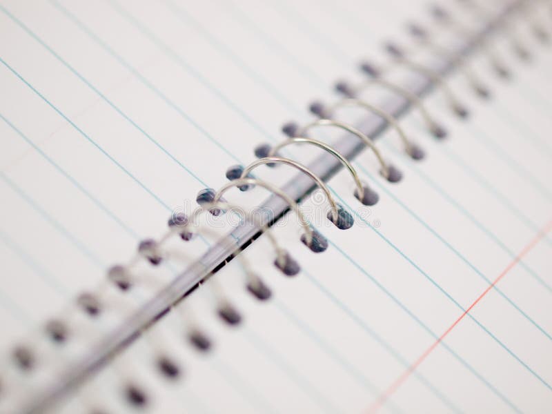 Spiral Notebook stock image. Image of empty, book, notes - 12605557