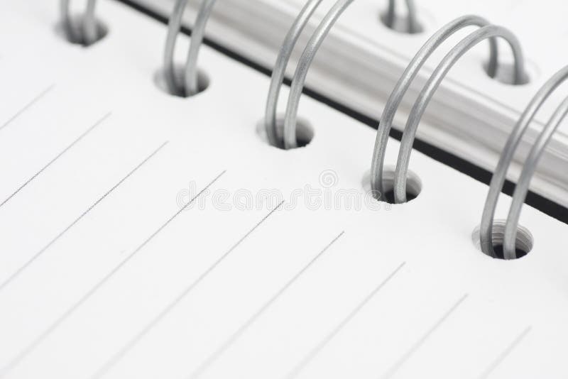 Spiral notebook stock image. Image of white, notebook - 7698309