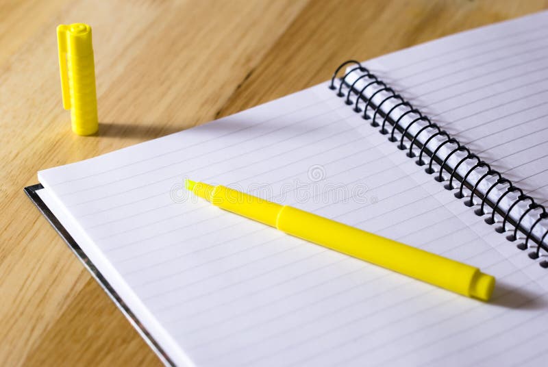 Notebook and pen stock photo. Image of copyspace, open - 53168710