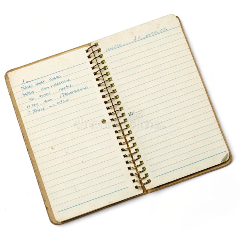 Spiral Notebook Transparent Background Stock Illustrations – 784 Spiral ...