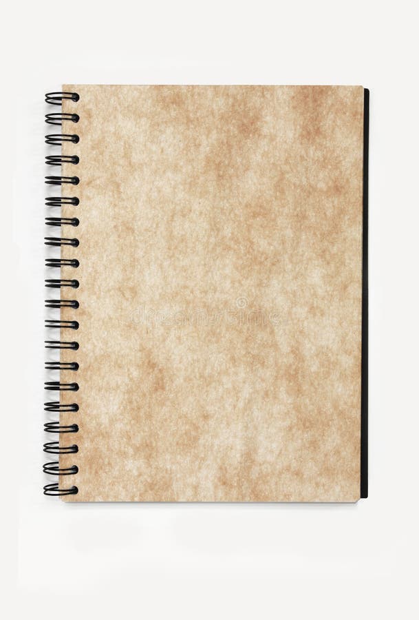 Spiral Notebook Paper without Line Stock Image - Image of background ...