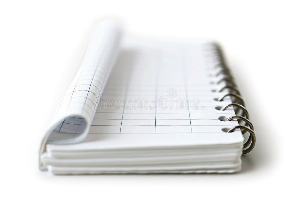 A Spiral Notebook with a Pen Resting on Its Top, Ready for Writing or ...