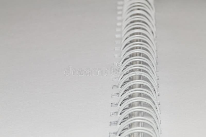 Spiral Notebook Template 3 stock photo. Image of macro - 121094164