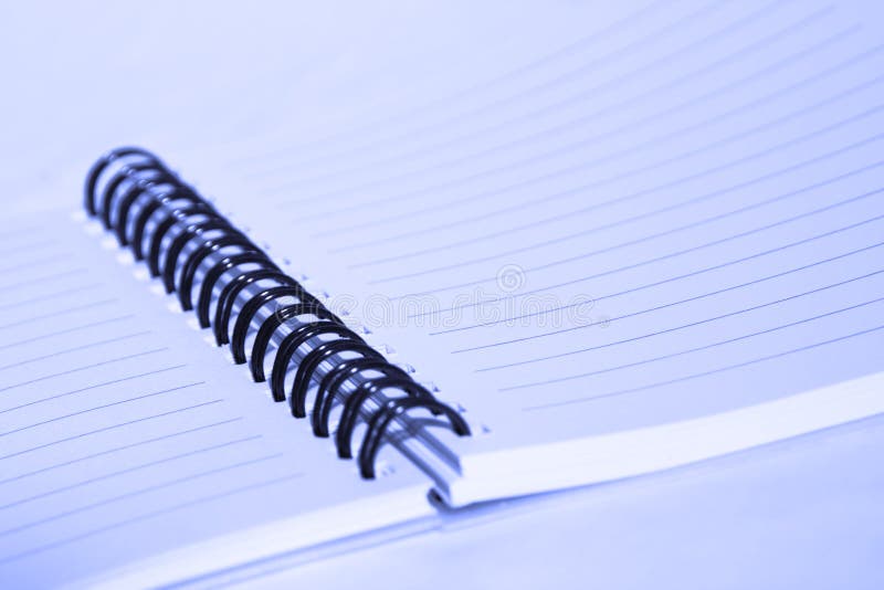 Spiral notepad stock image. Image of pages, documentation - 10867397