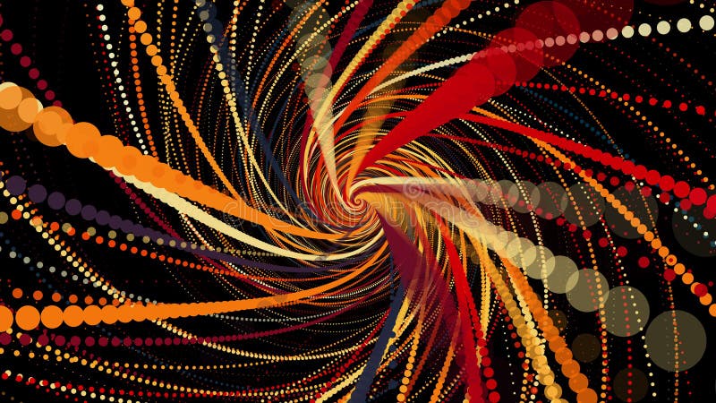 Spiral particles stock illustration. Illustration of energy - 263280709