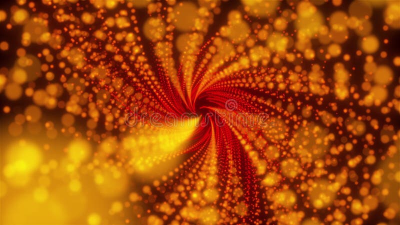 Spiral particles tunnel stock video. Video of background - 294413839