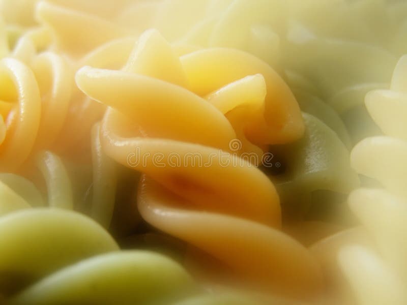 Spiral pasta stock photo. Image of water, green, shell - 3079034