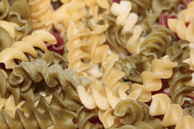 Spiral Pasta stock photo. Image of boil, cook, cooking - 33138140
