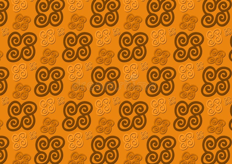 Spiral Pattern Background for Use As Wallpaper Stock Illustration ...