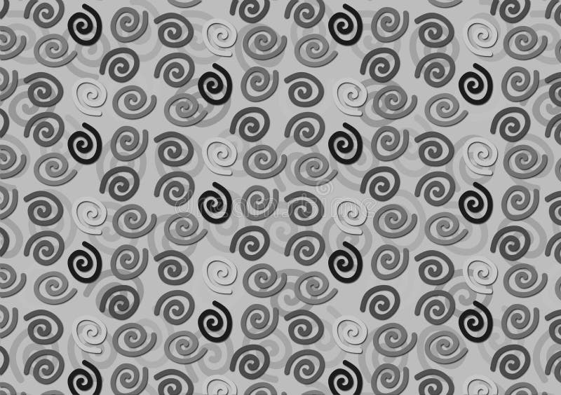 Spiral Pattern Background for Use As Wallpaper Stock Illustration ...
