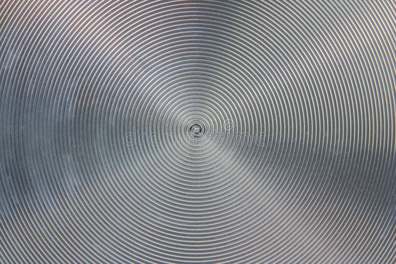 Spiral Pattern from the Bottom of a Cooking Pot. Stock Image - Image of ...