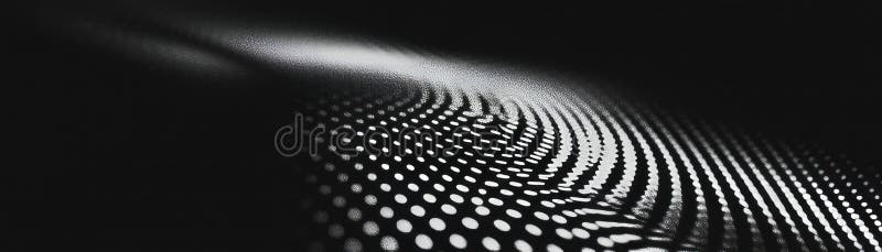 Spiral Pattern with Halftone Texture Featuring Dots Increasing in Size ...