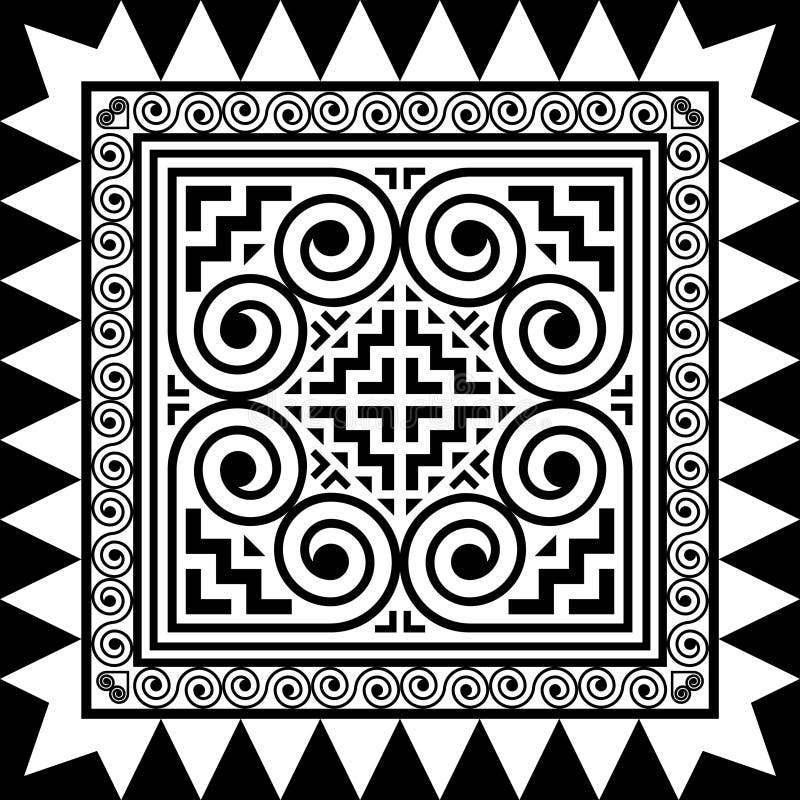Spiral Pattern, Hmong Ethnic Pattern Spiral Pattern is the Original ...