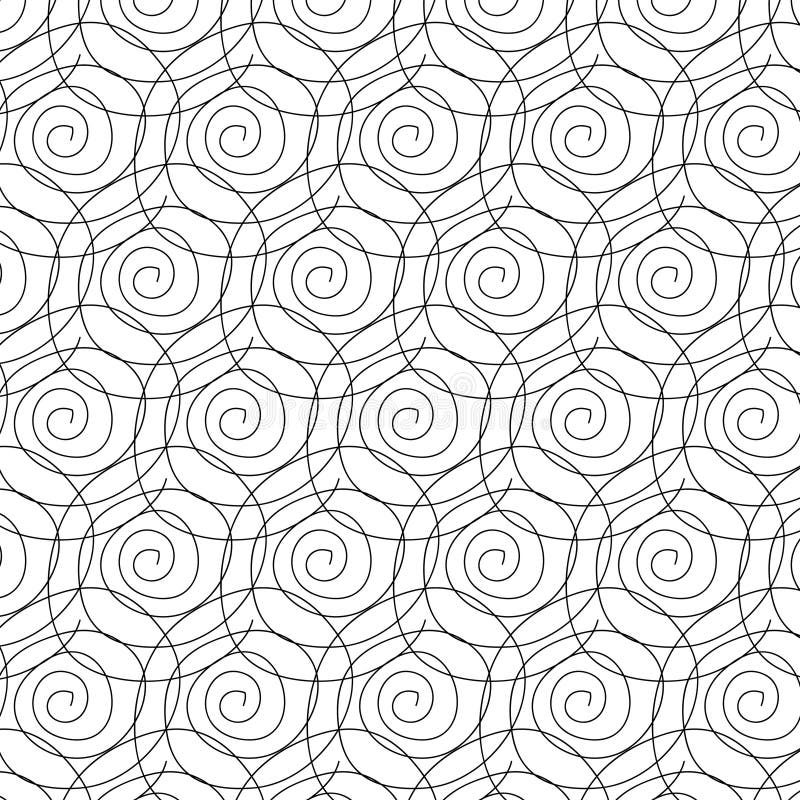 Spiral pattern stock illustration. Illustration of decoration - 37928402