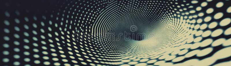 Spiral Pattern with Increasing Dot Sizes Creates a Mesmerizing Halftone ...