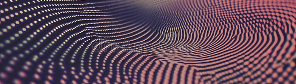 Spiral Pattern with Increasing Dot Sizes Creates a Mesmerizing Halftone ...