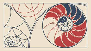 Spiral Pattern, Representing Growth and Fibonacci Sequence Design ...
