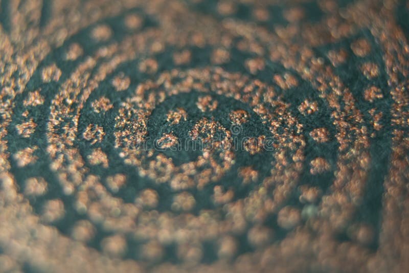 Spiral Pattern Turquoise Gold Colors Stock Photos - Free & Royalty-Free ...