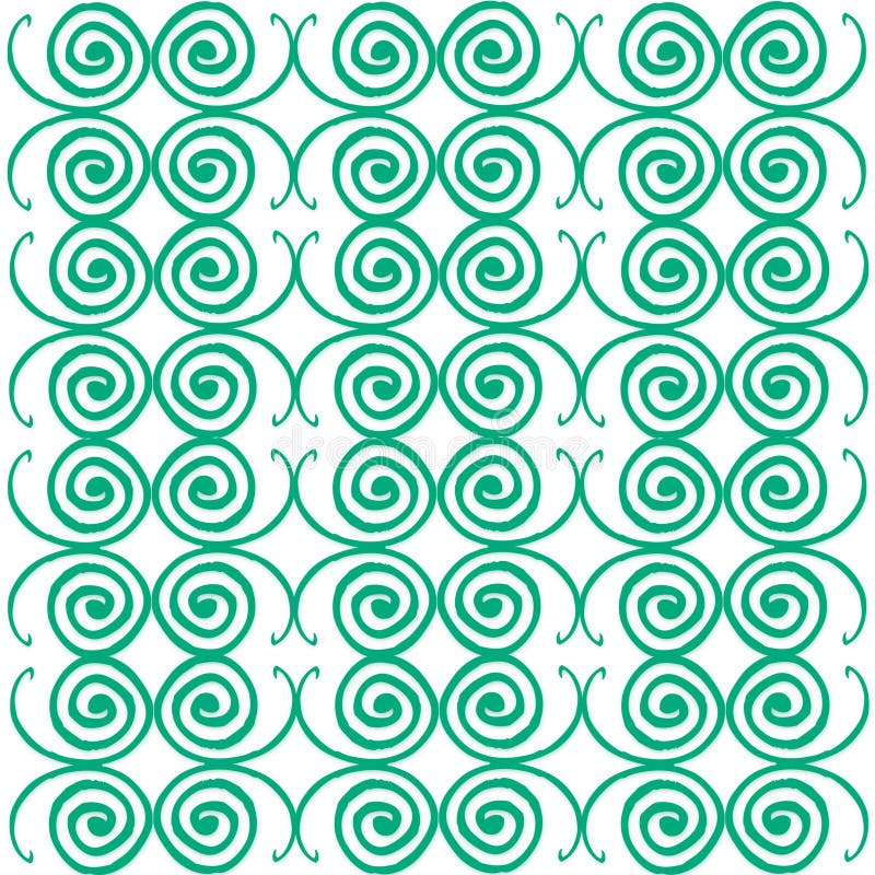 Spiral patterns background stock illustration. Illustration of circle ...