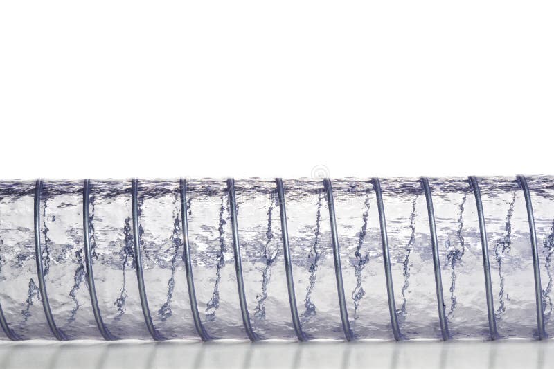 Spiral pvc pipe stock image. Image of cable, pattern - 111391423