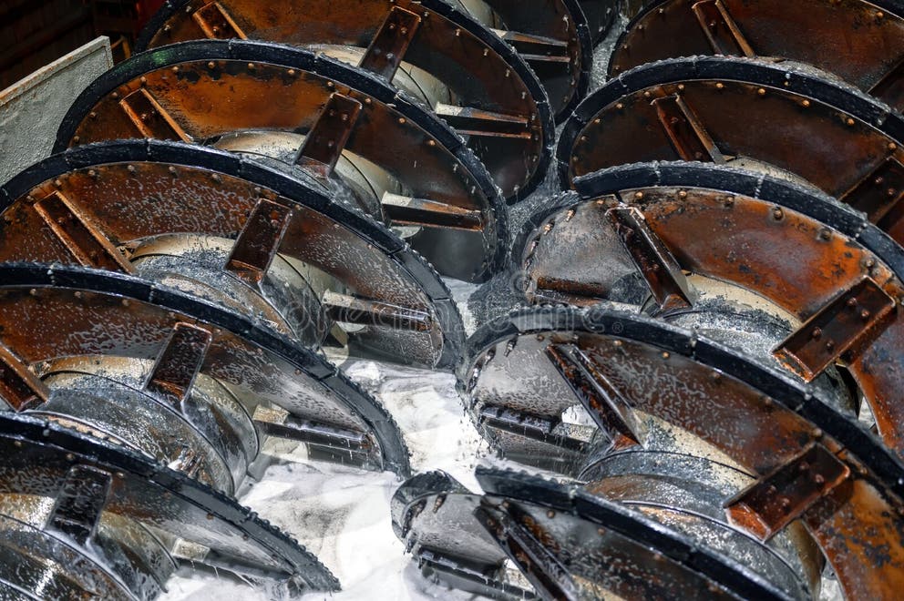 Spiral Classifier. Mining and Processing Plant Stock Image - Image of ...