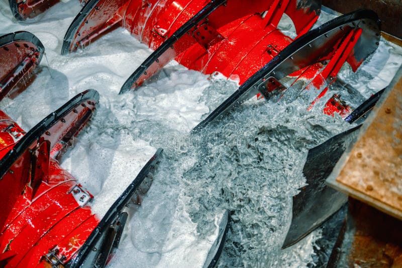Spiral Classifier. Mining and Processing Plant Stock Image - Image of ...