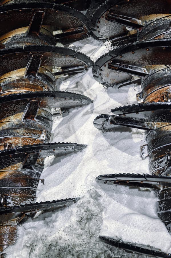 Spiral Classifier. Mining and Processing Plant Stock Photo - Image of ...