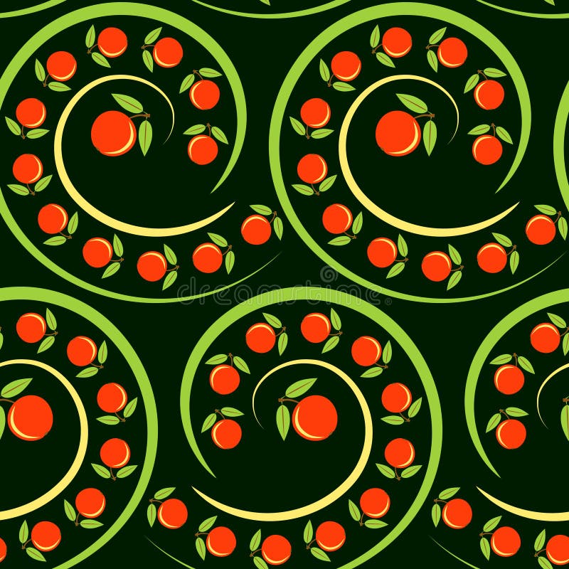 Spiral Seamless Texture Apples Stock Illustrations – 6 Spiral Seamless ...