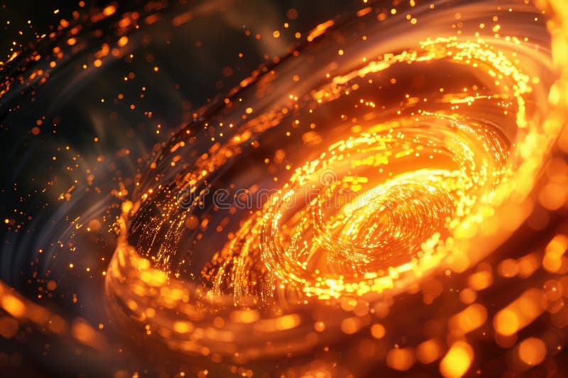 Spiral Shaped Object Close Up Stock Photo - Image of design ...